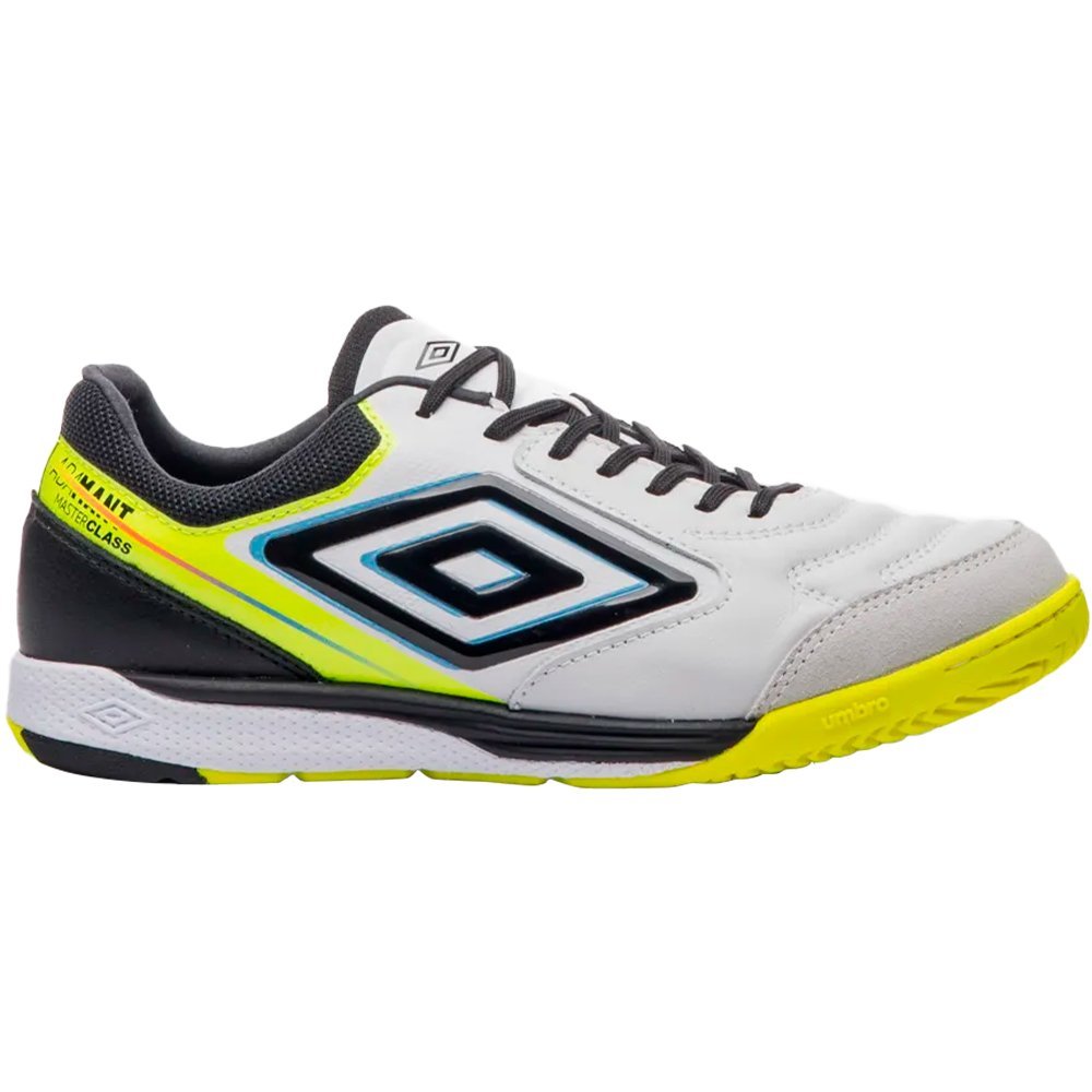Tênis Futsal Umbro Adamant Master Class Pro Bump Masculino Branco