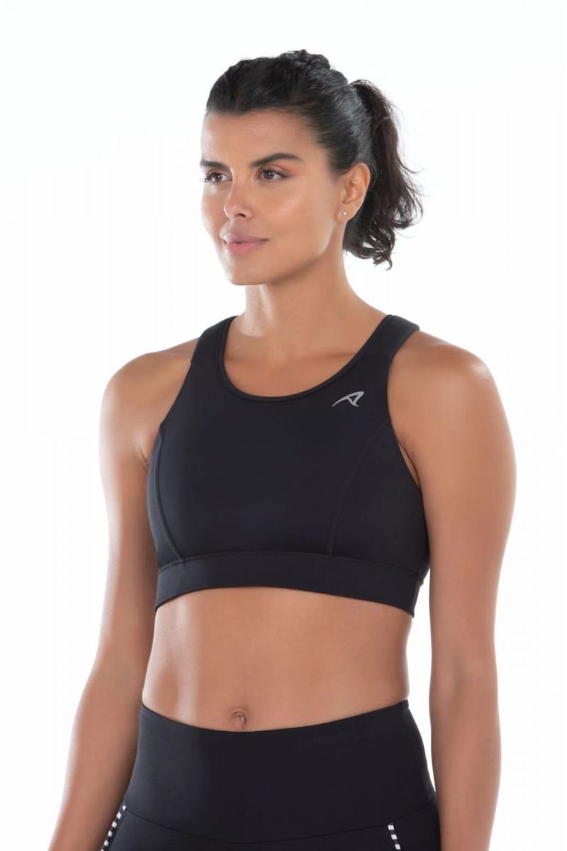 Top Authen Grit Nadador Tout Classico - feminino - preto Preto