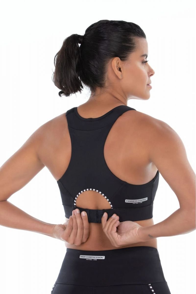 Top Authen Grit Nadador Tout Classico - feminino - preto Preto