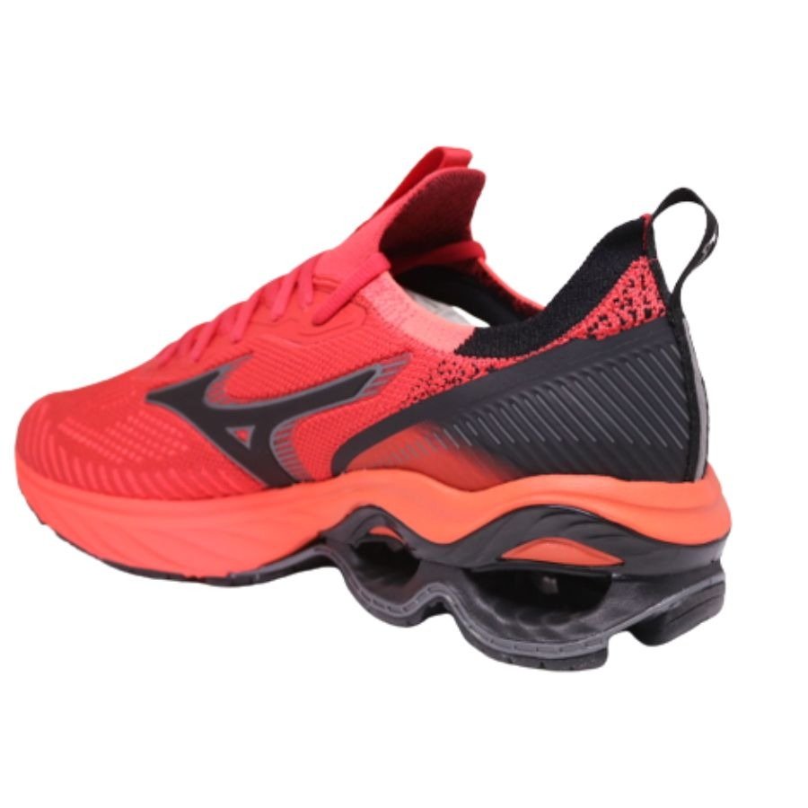 TENIS MIZUNO MASCULINO WAVE INVICTUS 3 Vermelho