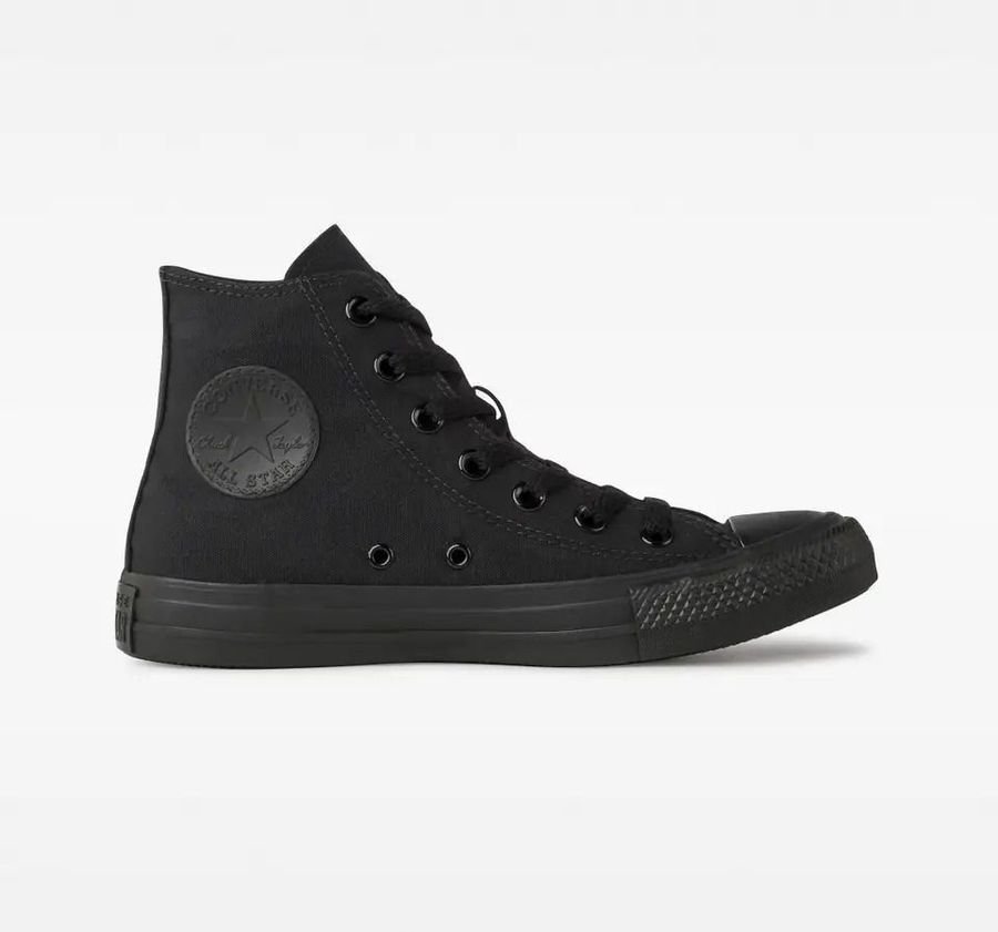 Tênis Converse Chuck Taylor Hi Preto Preto