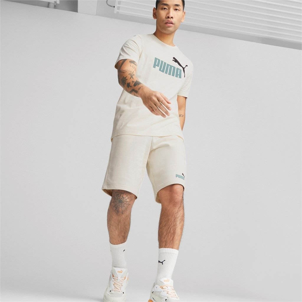 CAMISETA PUMA 586759 65 ESSENTIALS OFF WHITE Branco