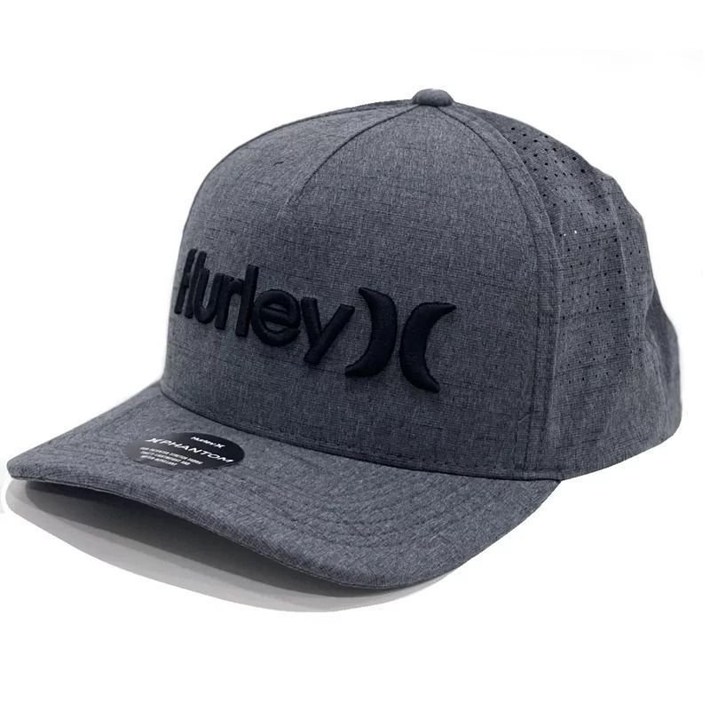 Boné Hurley Snapback Hyac010151.02 Chumbo Cinza