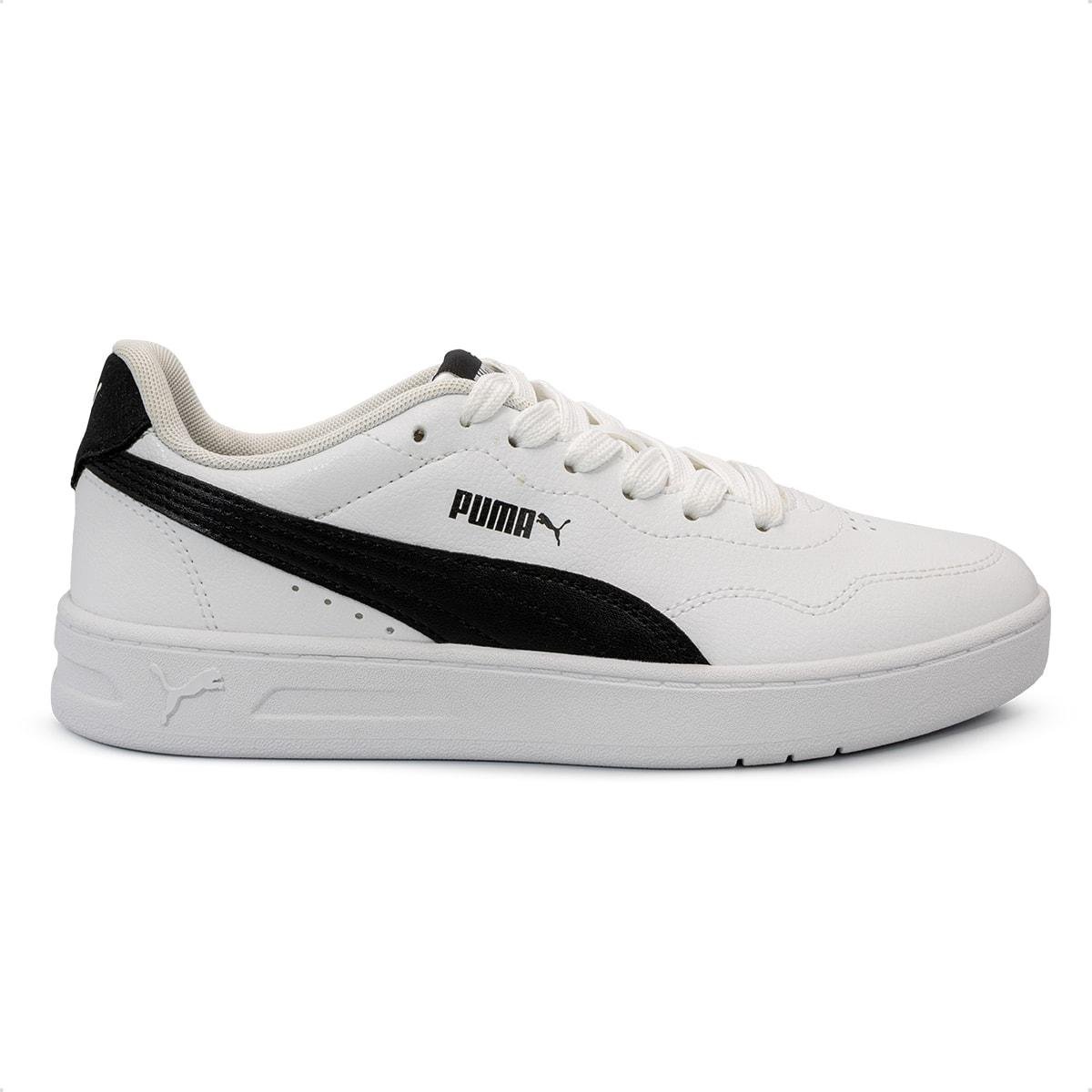 Tênis Puma Feminino Court Lally BDP Branco/Preto