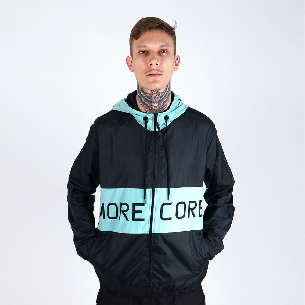 Jaqueta Windbreaker Mcd Color Code V6 Preto