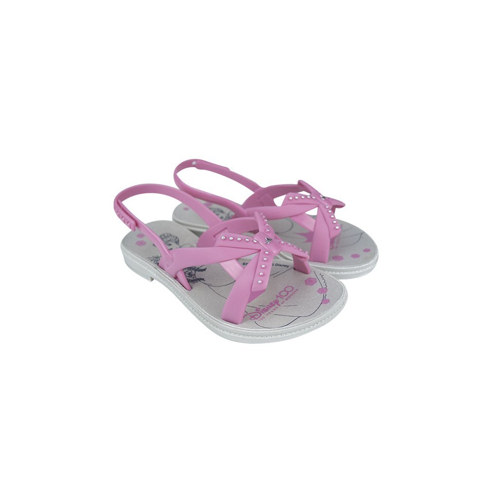 Sandália Grendene Kids Princess Infantil Feminina Cinza