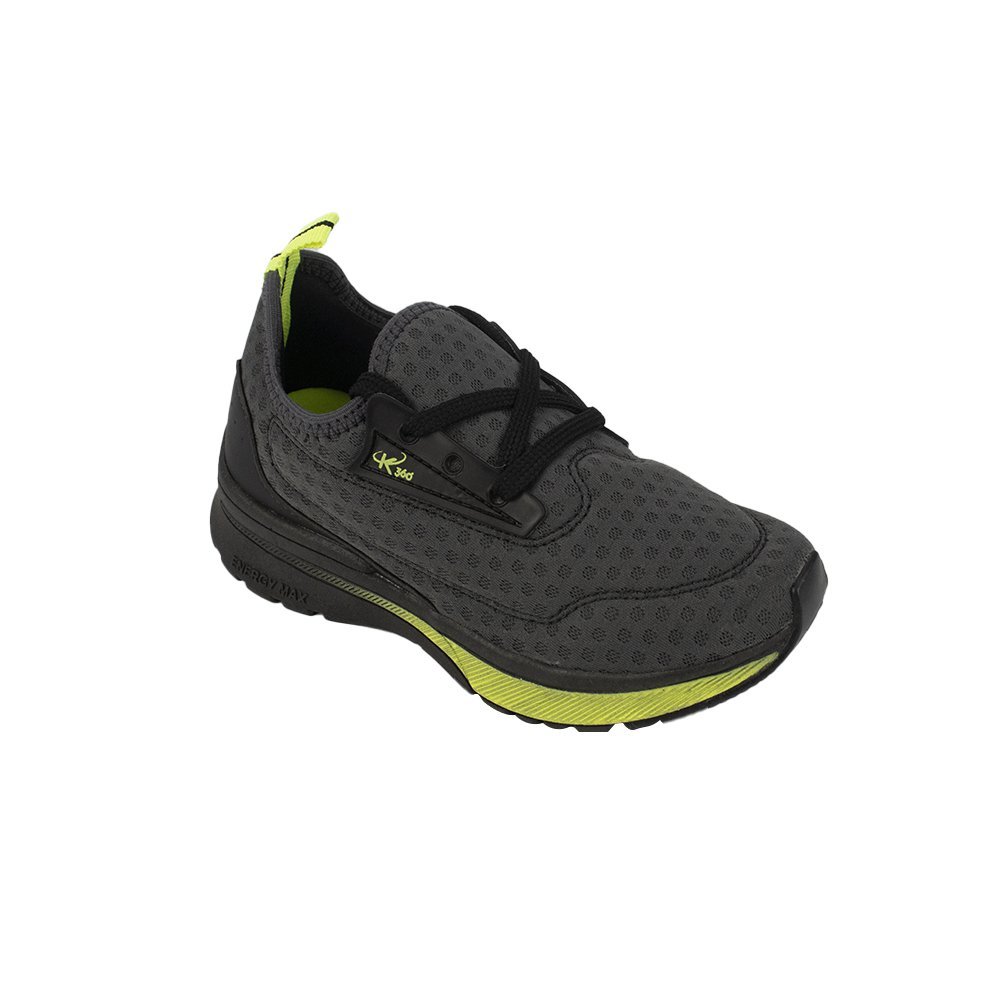 Tênis Kidy Energy Respitec K360 Juvenil Masculino Cinza