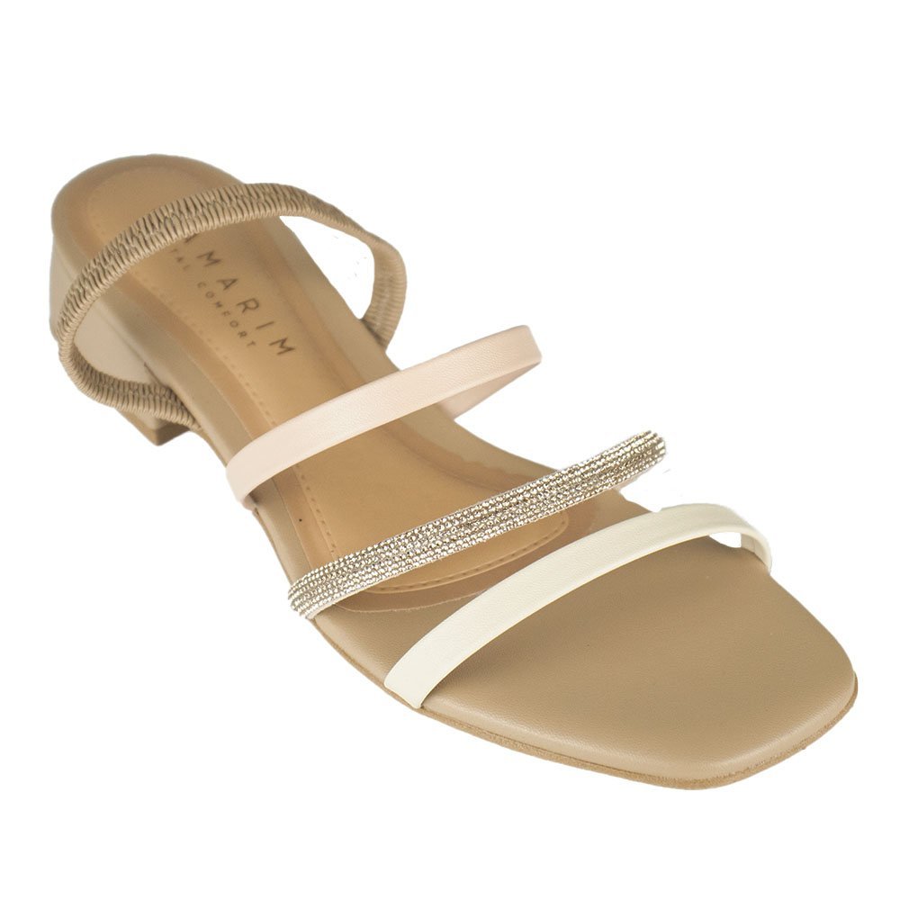 Tamanco Ramarim Vesty Feminino Bege