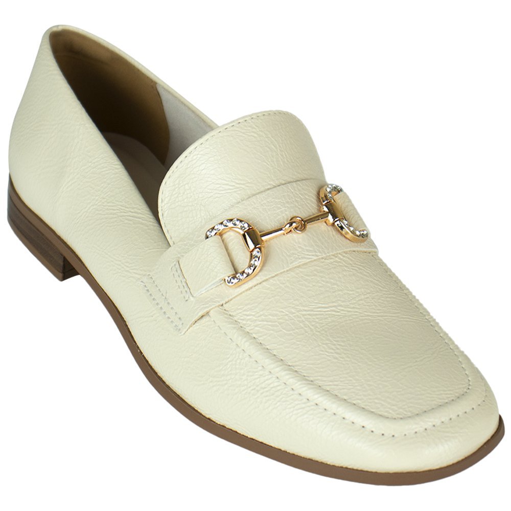 Mocassim Via Marte Lady Feminino Branco