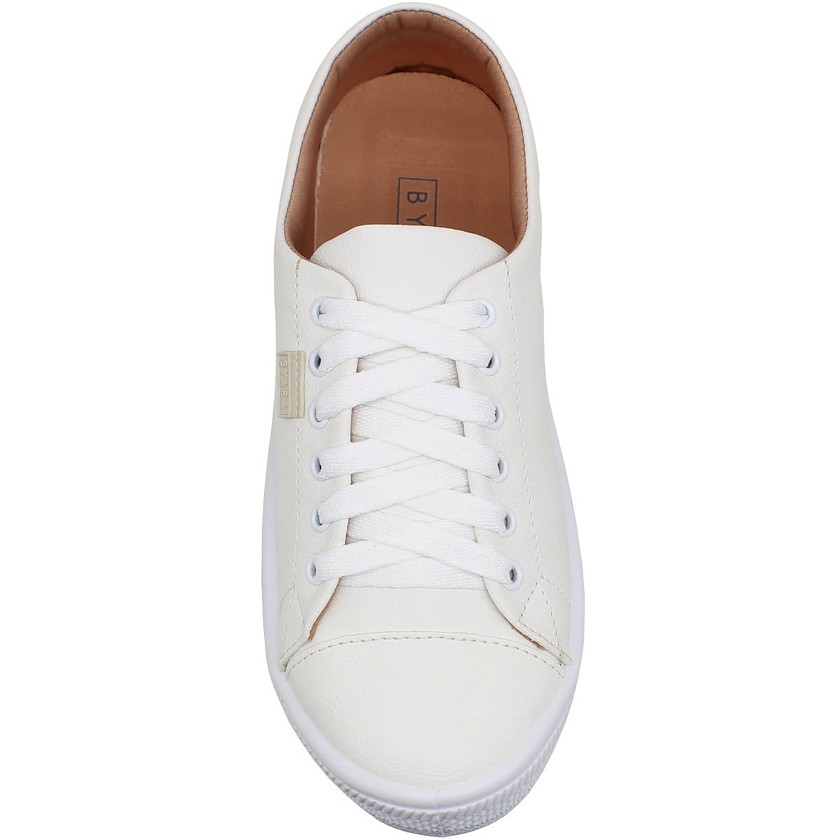 Tênis Casual Byara Clássico Napa Feminino Branco