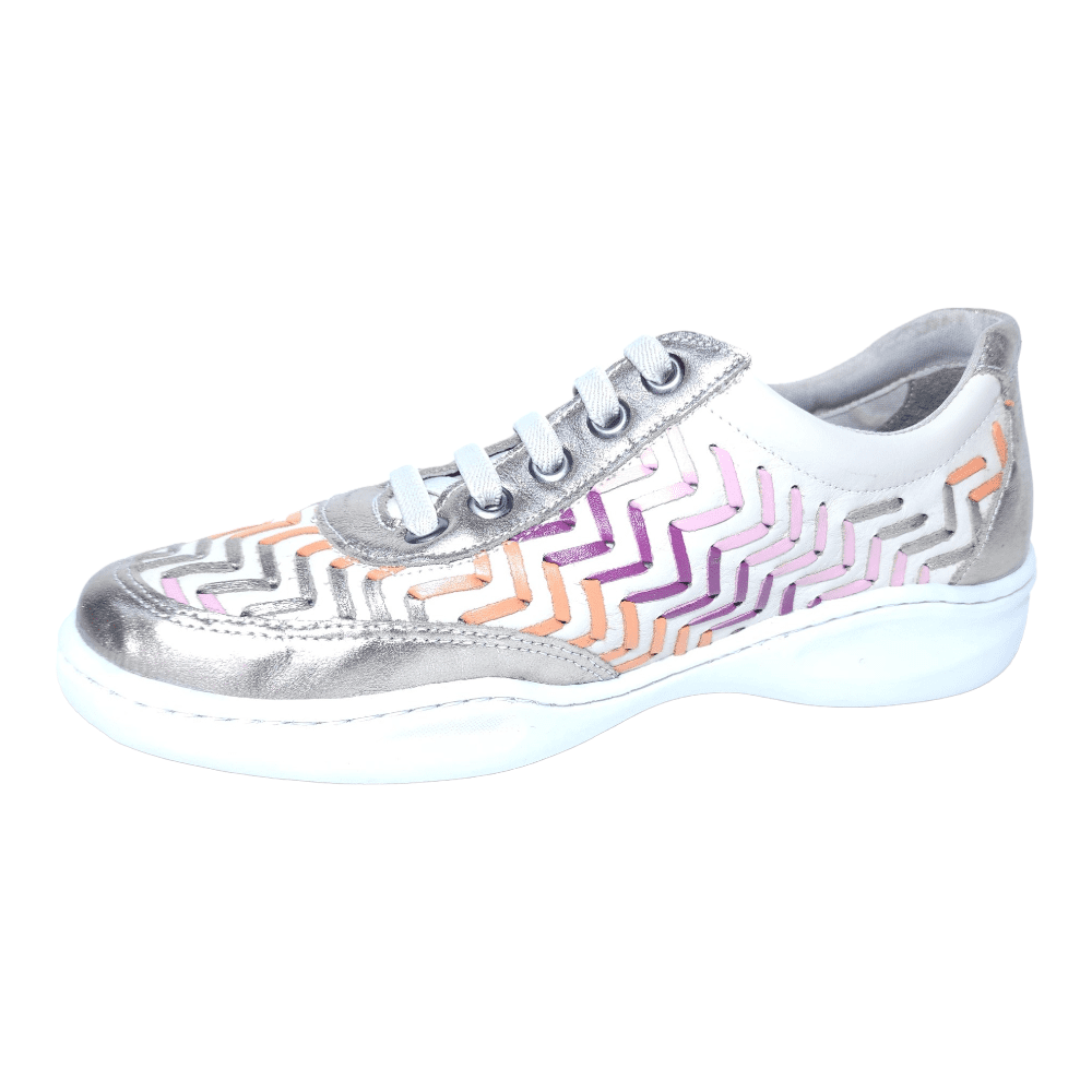 Tenis Retro J. Gean Nude/Ouro K6TEU0031 Dourado