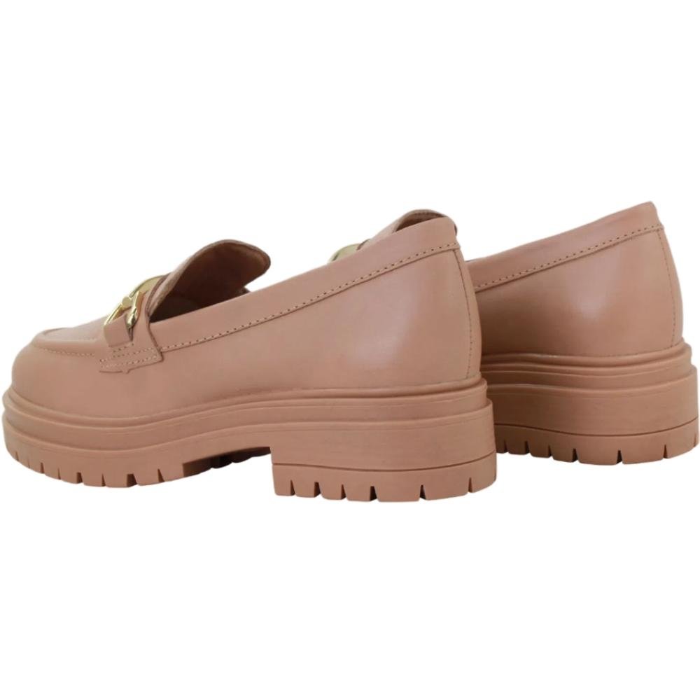 Sapato Bottero Loafer Tratorado Feminino Marrom