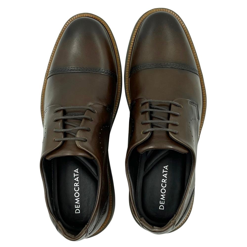 Sapato Democrata Casual Bay Masculino Marrom