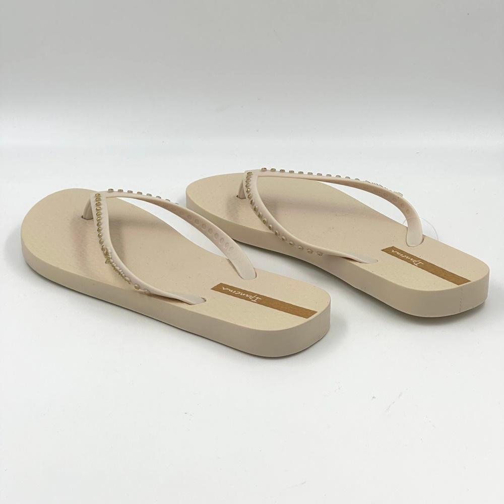 Chinelo Ipanema Essence Tira Fina Feminino Bege