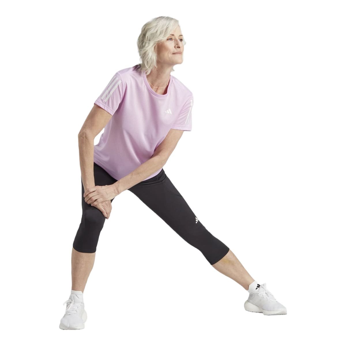 Camiseta Adidas Otr Tee Lc Feminino Lilás Roxo