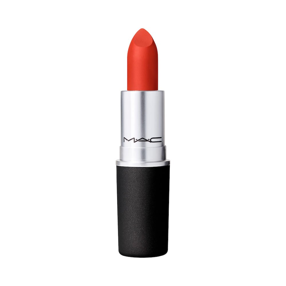 Batom MAC Powder Kiss Matte Hidratante - Devoted To Chili Devoted To Chili