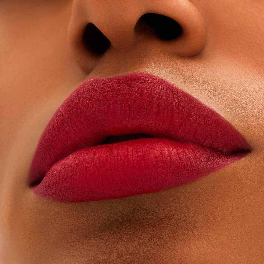 Batom Matte MAC Locked Kiss - Ruby True Ruby True