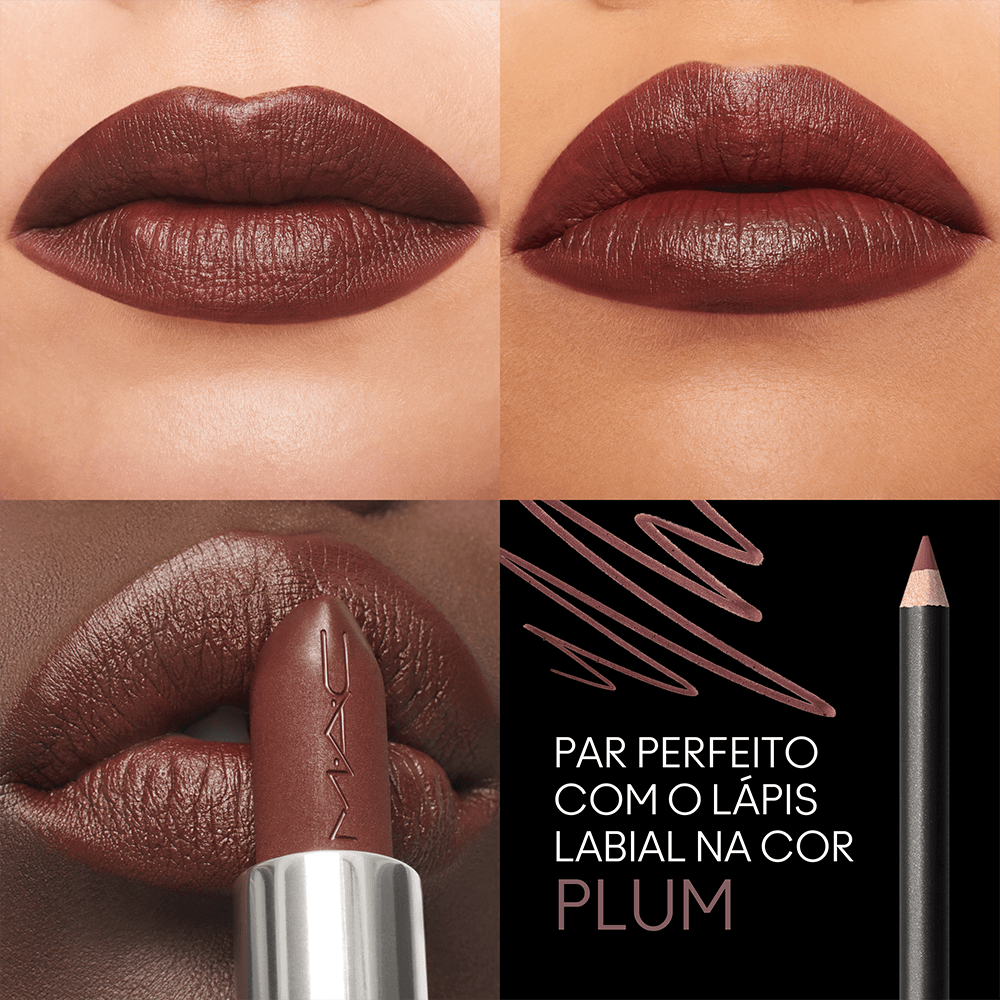 Mac Cosmetics - Batom Matte Macximal - Antique Velvet Marrom