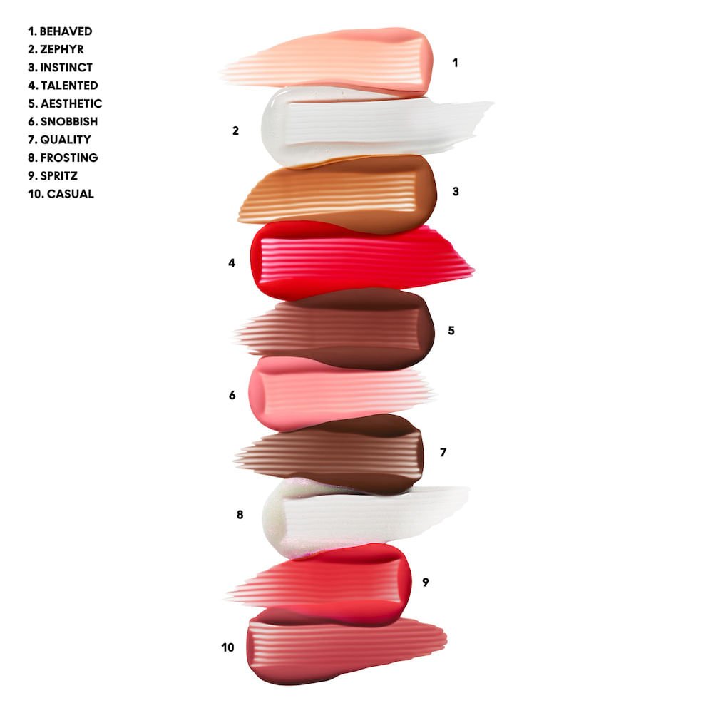 Gloss Labial MAC Lipglass Air Non-Sticky - Frosting Frosting