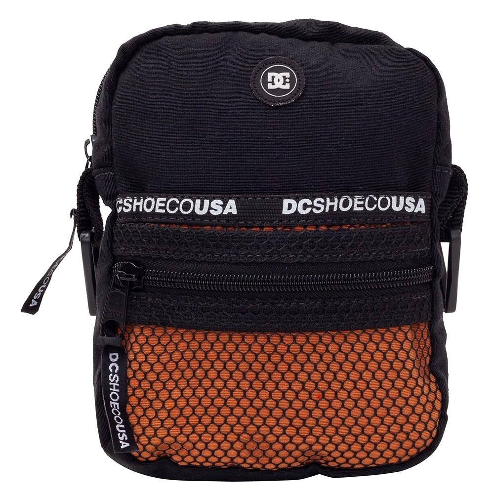 Shoulder Bag DC Shoes Starcher 5 SM23 PretoLaranja Laranja