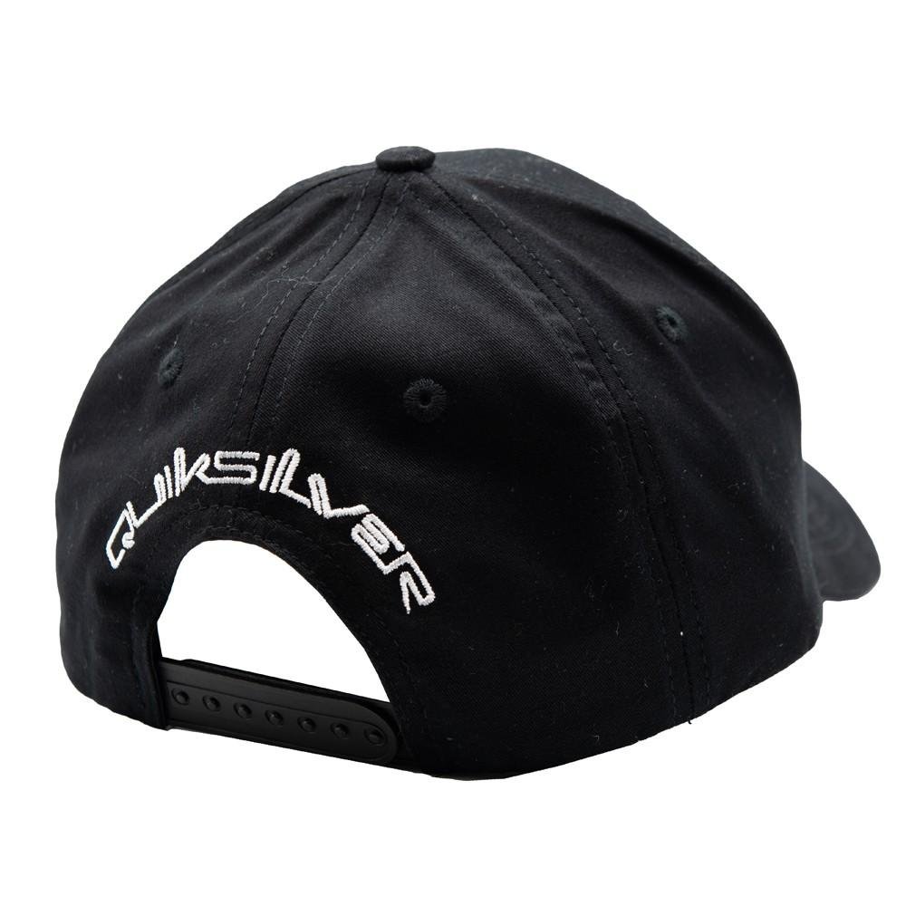Boné Quiksilver Aba Curva Decades Emb Patch WT23 Preto Preto