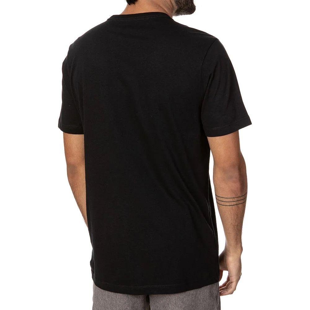 Camiseta Hurley Silk Icon Oversize Masculina Preto Preto