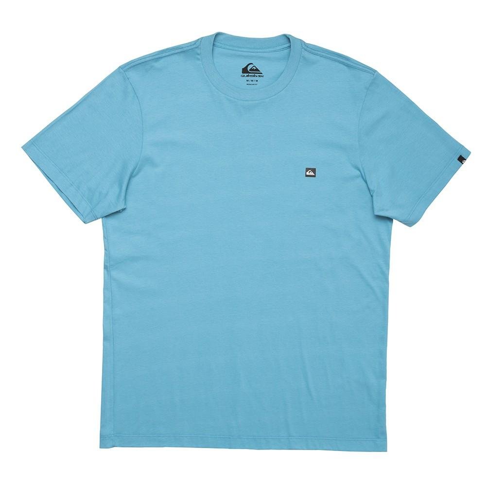 Camiseta Quiksilver Transfer Masculina Azul Azul