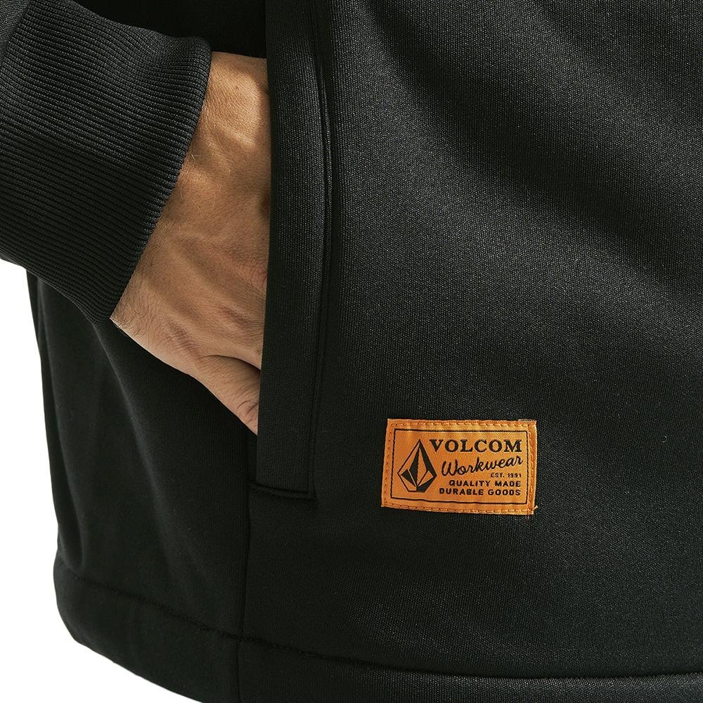 Jaqueta Volcom Workwear Bonded WT23 Masculina Preto Preto