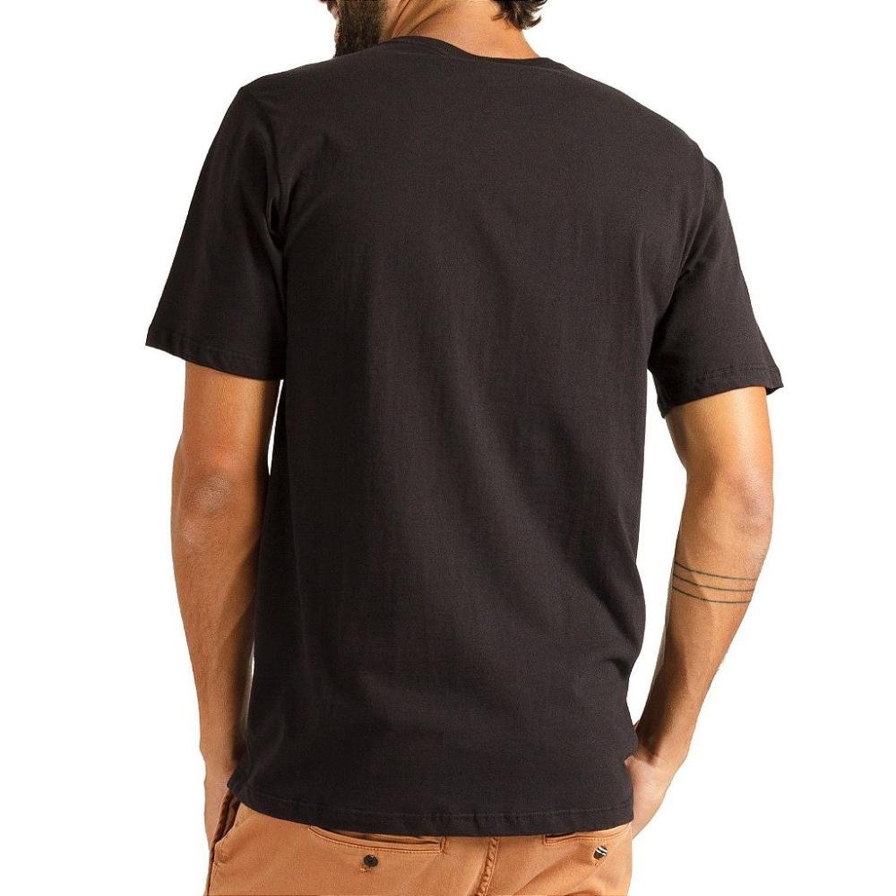 Camiseta Hurley Silk Frame Masculina Preto Preto