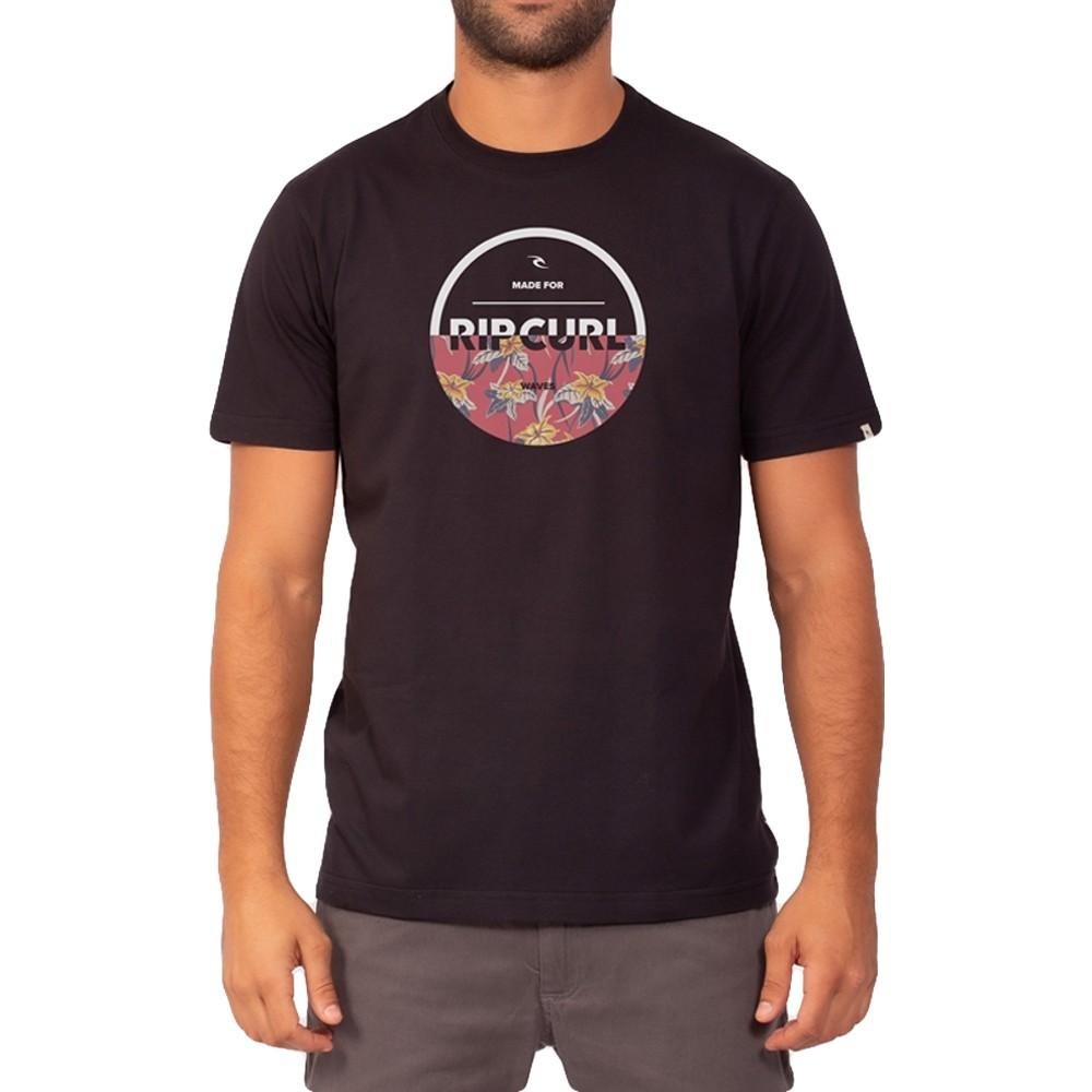 Camiseta Rip Curl Filter Rinse WT23 Masculina Preto Preto