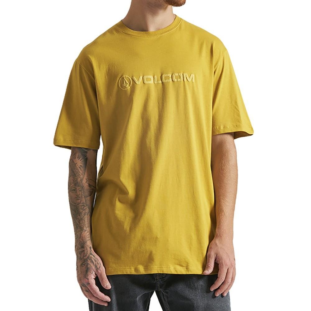 Camiseta Volcom New Style WT23 Masculina Amarelo Amarelo