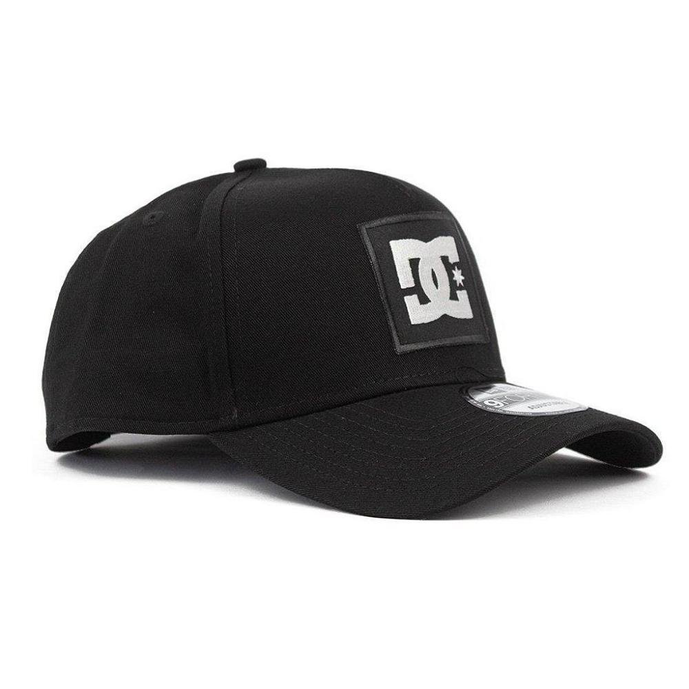 Boné DC Shoes Aba Curva New Era Cap Star Patch Preto Preto