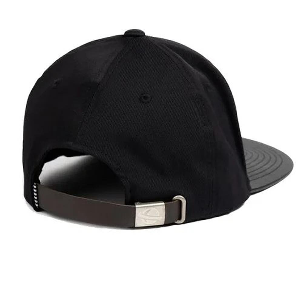 Boné Lost Aba Reta Strap Back Fitão Unlock The Mystery Preto Preto