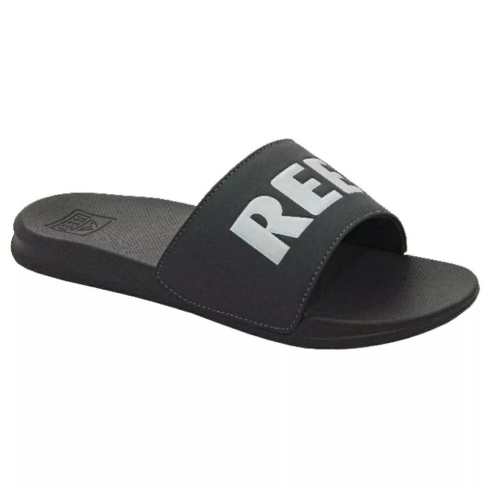 Chinelo Reef One Slide Masculino Black Preto