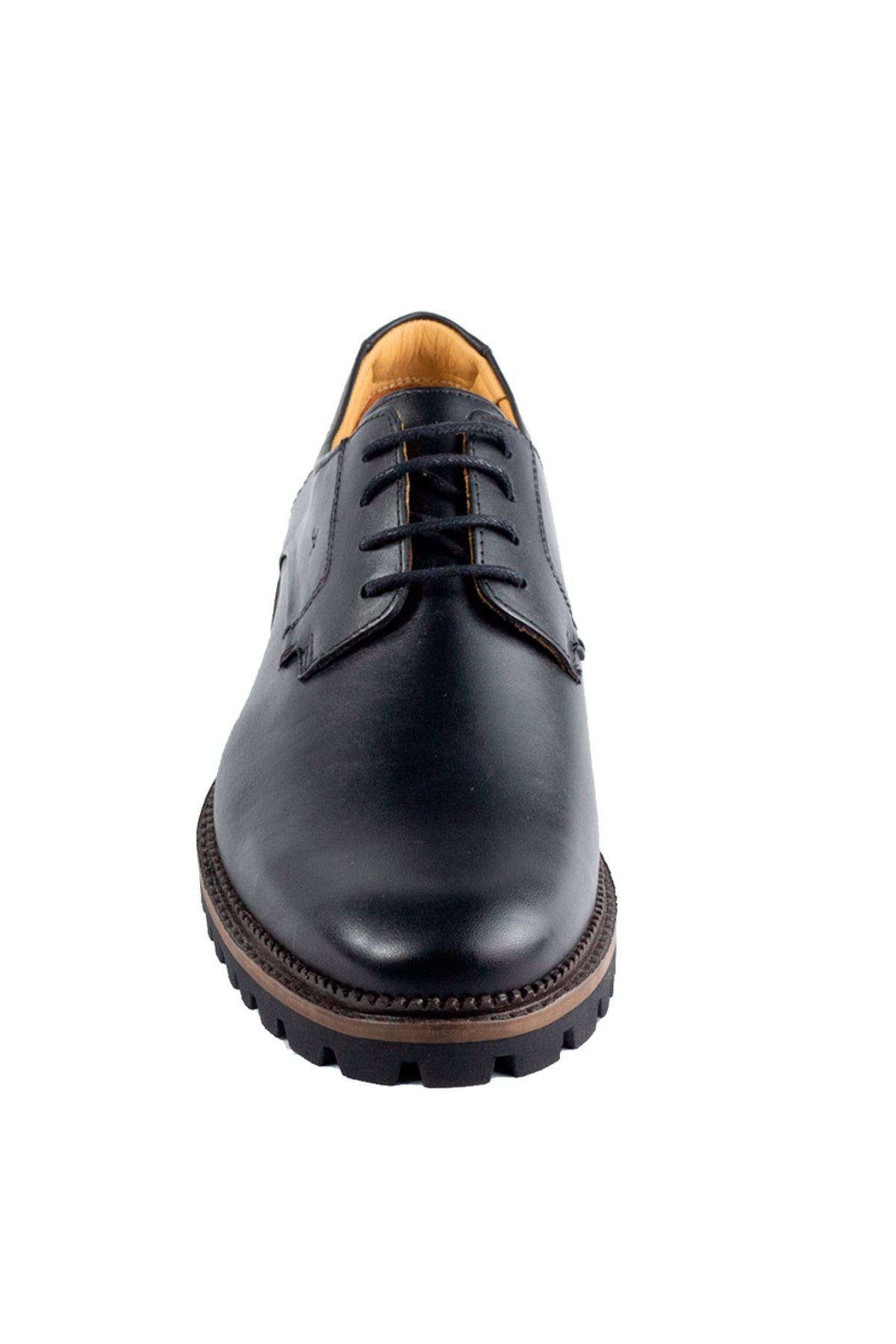 Sapato JR Derby Tractor | Preto Preto