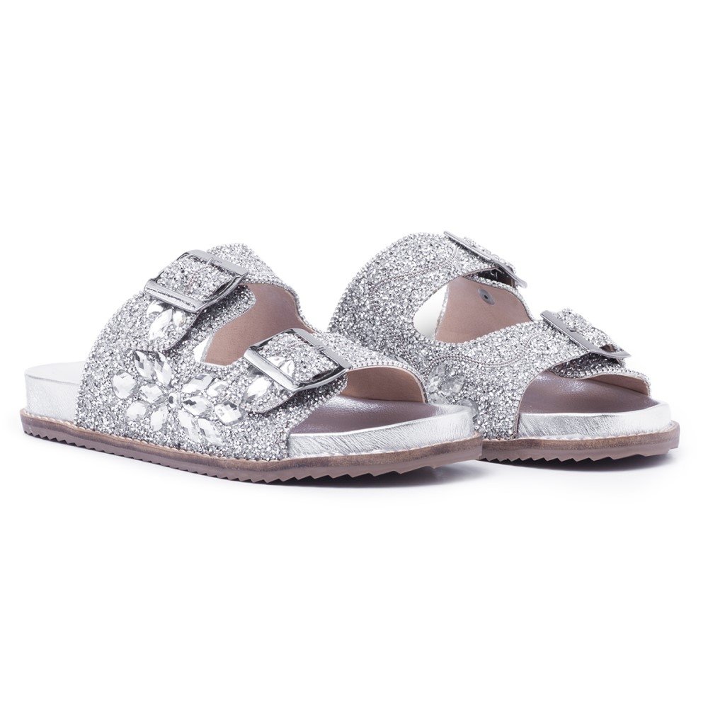 Papete Amanda Block AMANDA BLOCK Feminino 3907 Prata