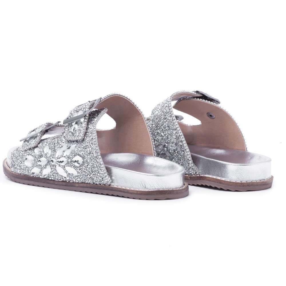 Papete Amanda Block AMANDA BLOCK Feminino 3907 Prata