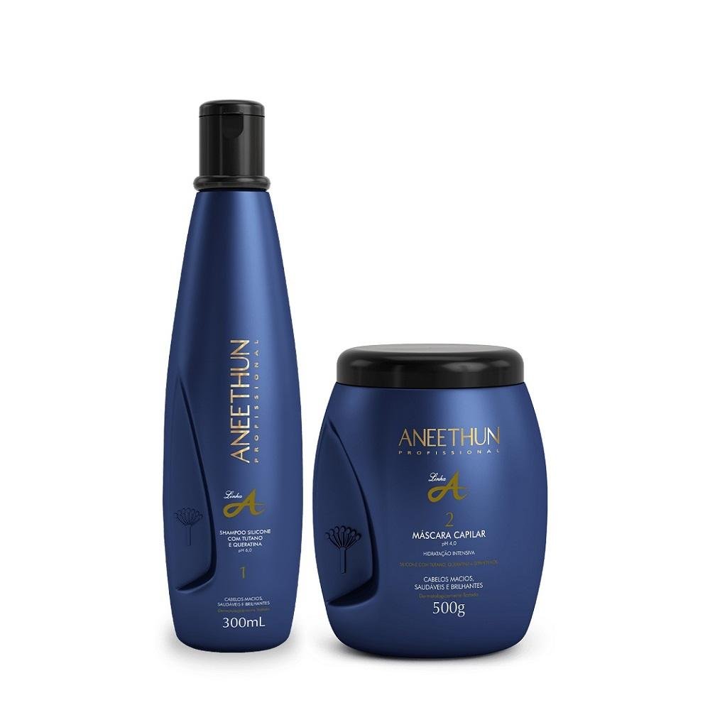 Kit Aneethun Linha A Shampoo 300ml + Máscara 500g ÚNICO - Renner