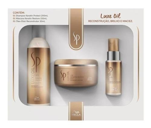 Kit SP System Professional Luxe Oil (3 Produtos) ÚNICO