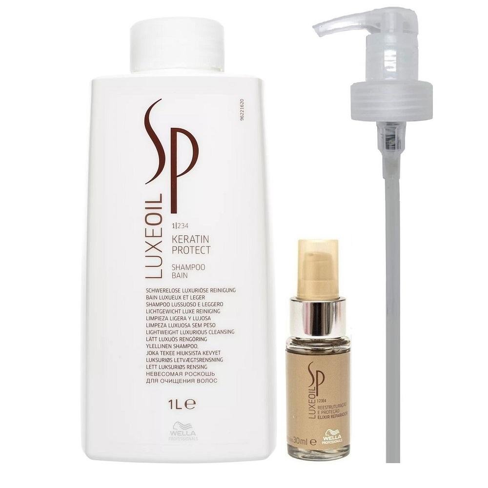 Kit SP System Professional Luxe Oil Shampoo 1000ml + Óleo 30ml ...