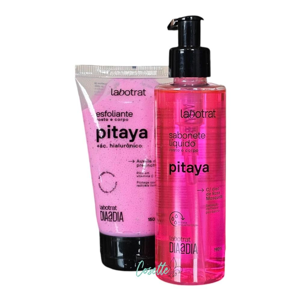 Kit Labotrat Dia a Dia Pitaya - Sabonete Líquido Rosto e Corpo 190ml ...