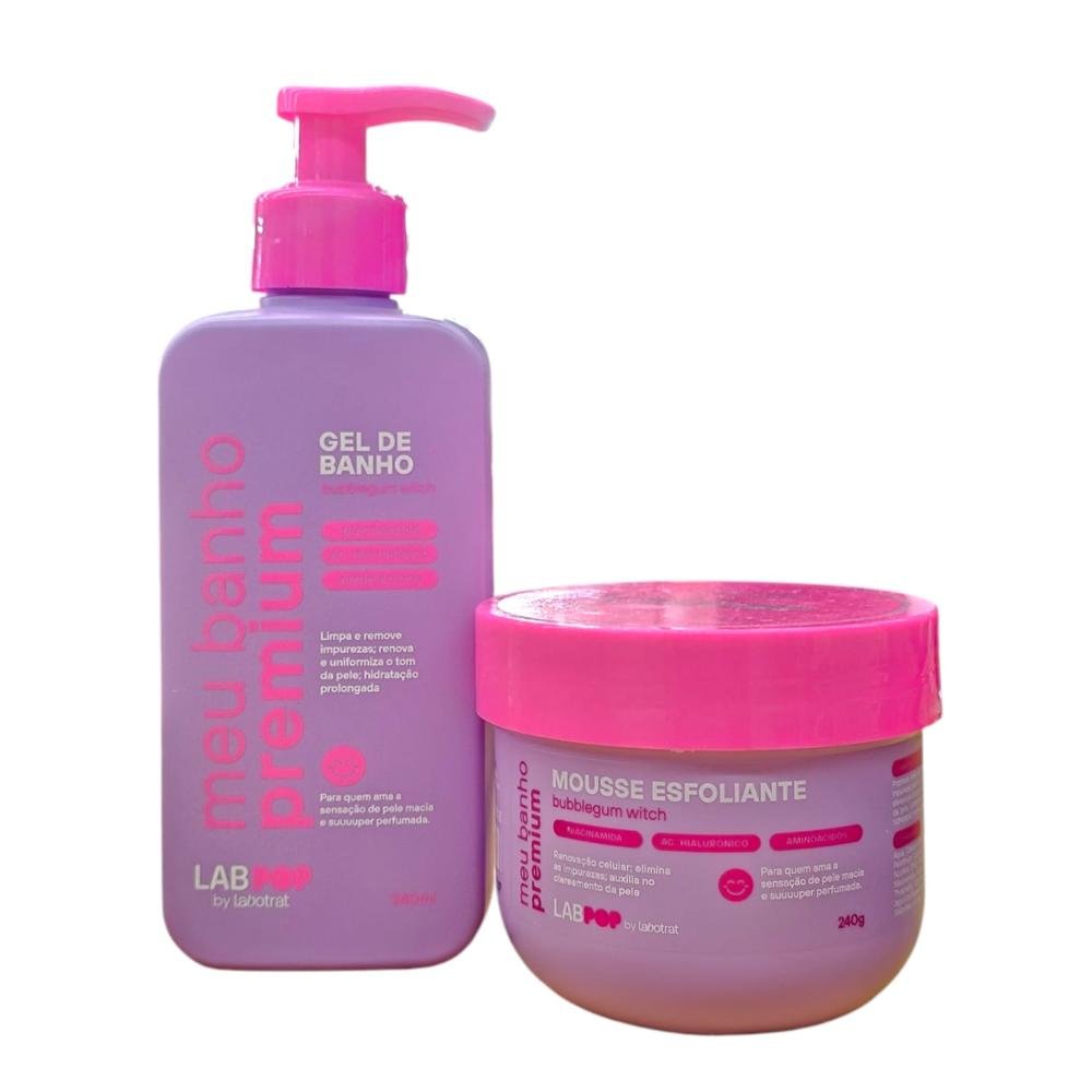 Kit Labotrat LabPOP Bubblegum Witch Meu Banho Premium - Gel de Banho ...