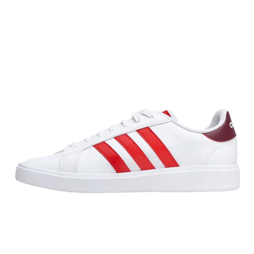Tênis Masculino Adidas Grand Cout Base 2 0 ID4453 Branco