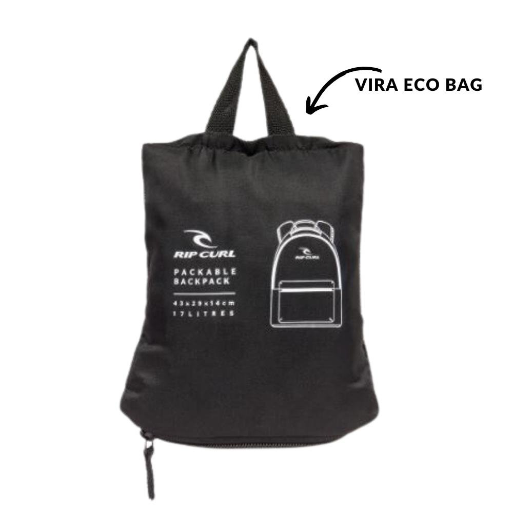 Mochila Rip Curl Mochila Eco Packable 17L Preto Preto