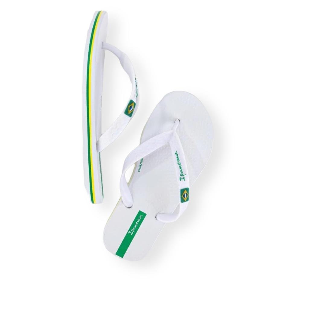 Chinelo Grendene Ipanema Brasil 27045 Masculino 3959 Branco