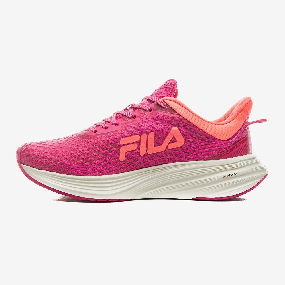 Tênis Fila Racer Curve Feminino Rosa/Salmão