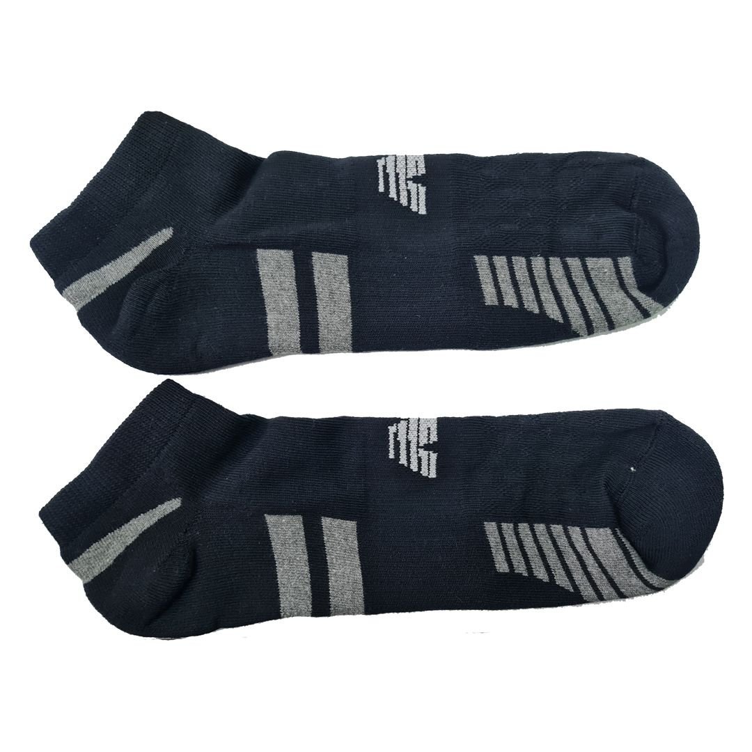 Meia New Balance Kit 3 Pares cano curto - unissex Preto