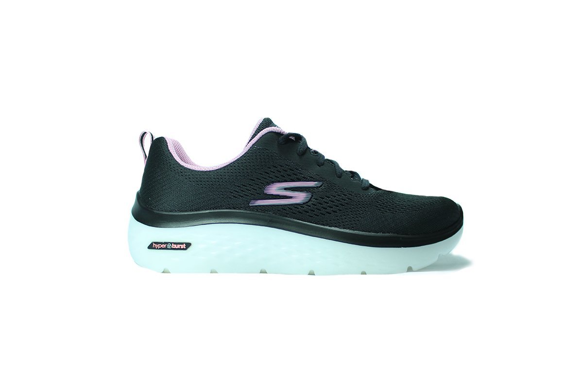 Tênis Skechers Go Walk Hyper Bust Space Ins Feminino Preto