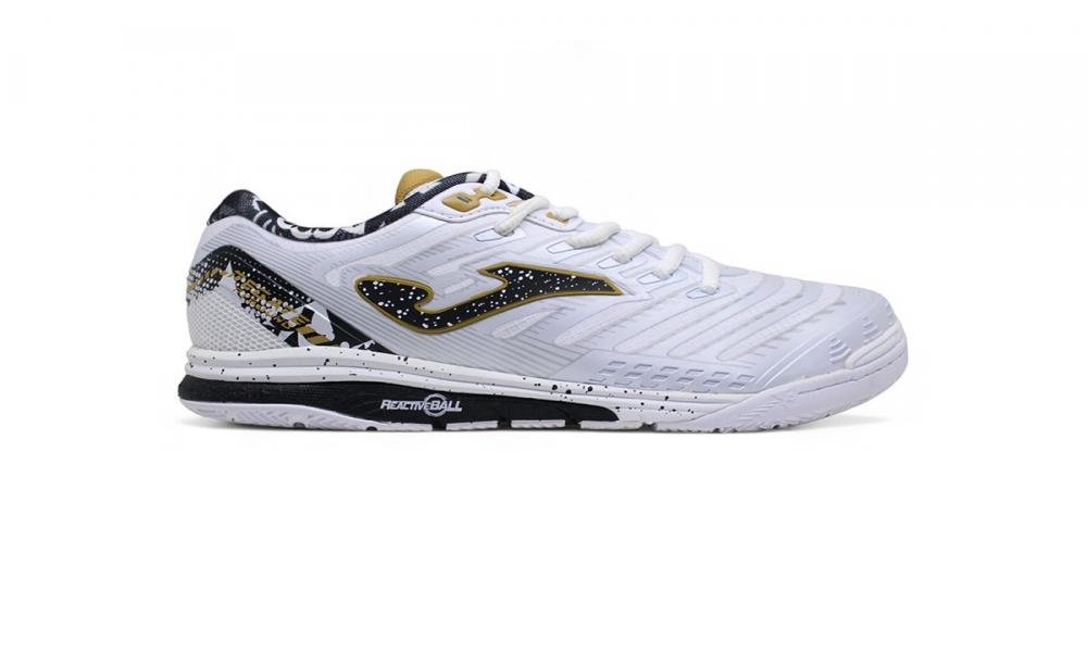 Tenis futsal Joma Regate Rebound 2402 - unissex Branco