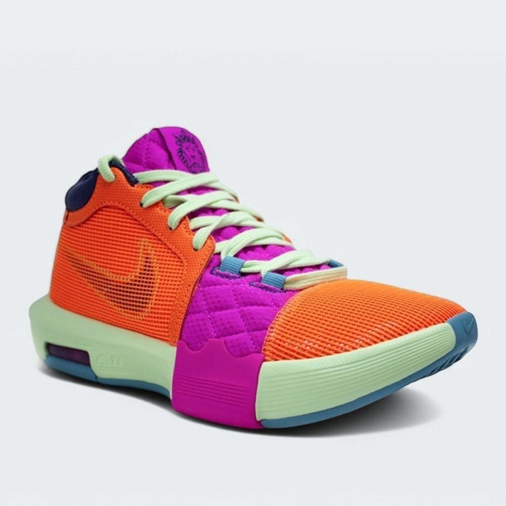 Tenis Nike Lebron Witness VIII - masculino - laranja e rosa Laranja